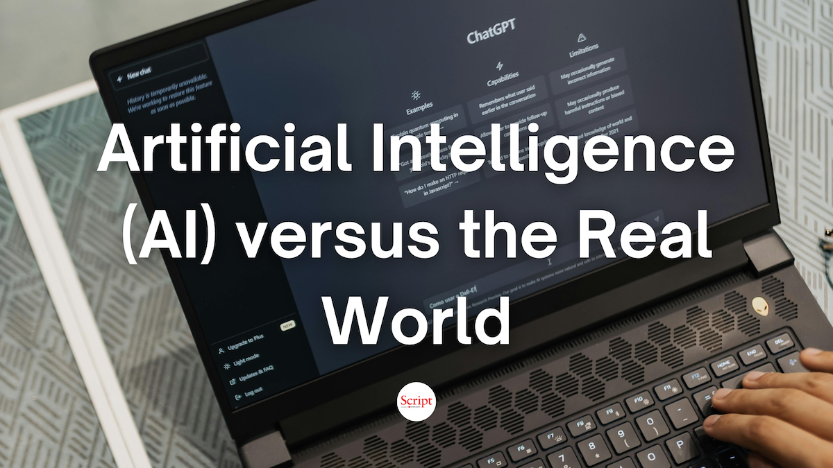 It Depends – Artificial Intelligence (AI) versus the Real World ...