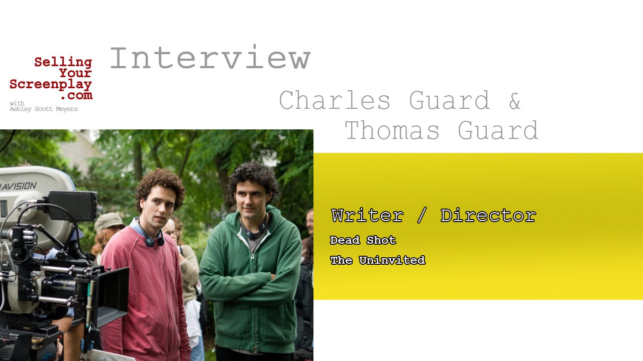 Adapting a Novel for the Screen with Charles Guard and Thomas Guard
