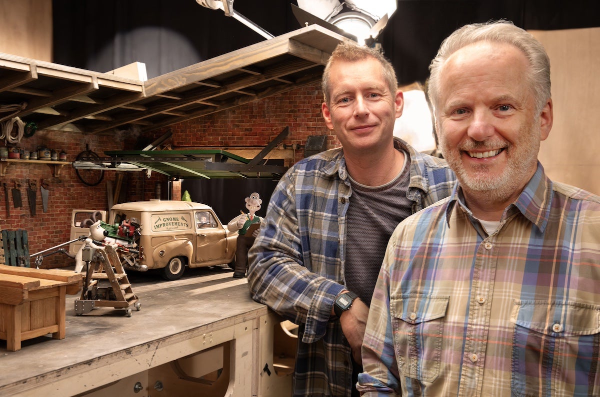 Light on Feet of Clay: A Visit with Nick Park and Merlin Crossingham of ...